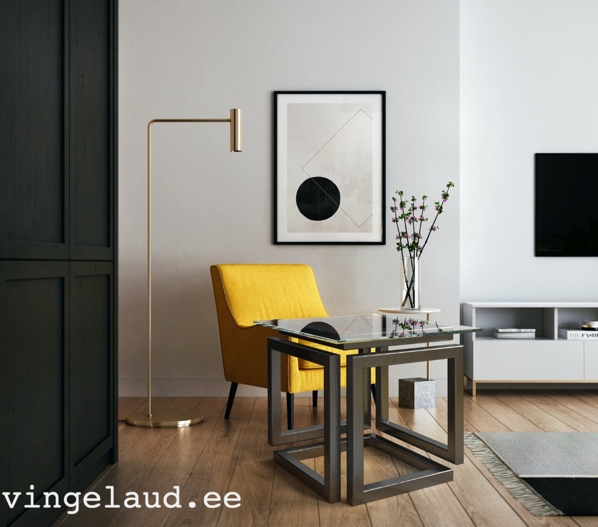 Coffee Table Infinity Cube | VingeLaud